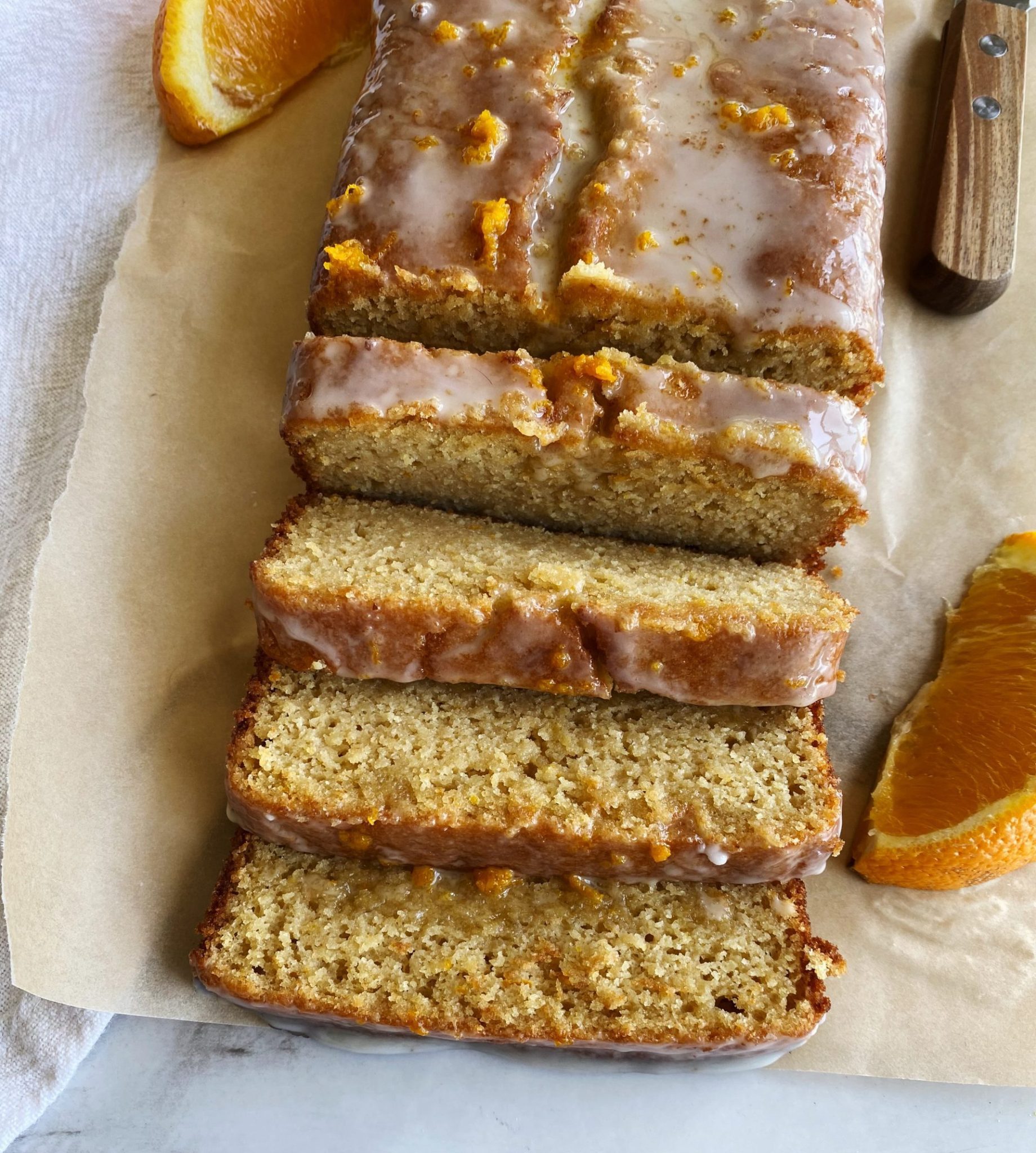 Gluten-free Orange Loaf - Something Nutritious