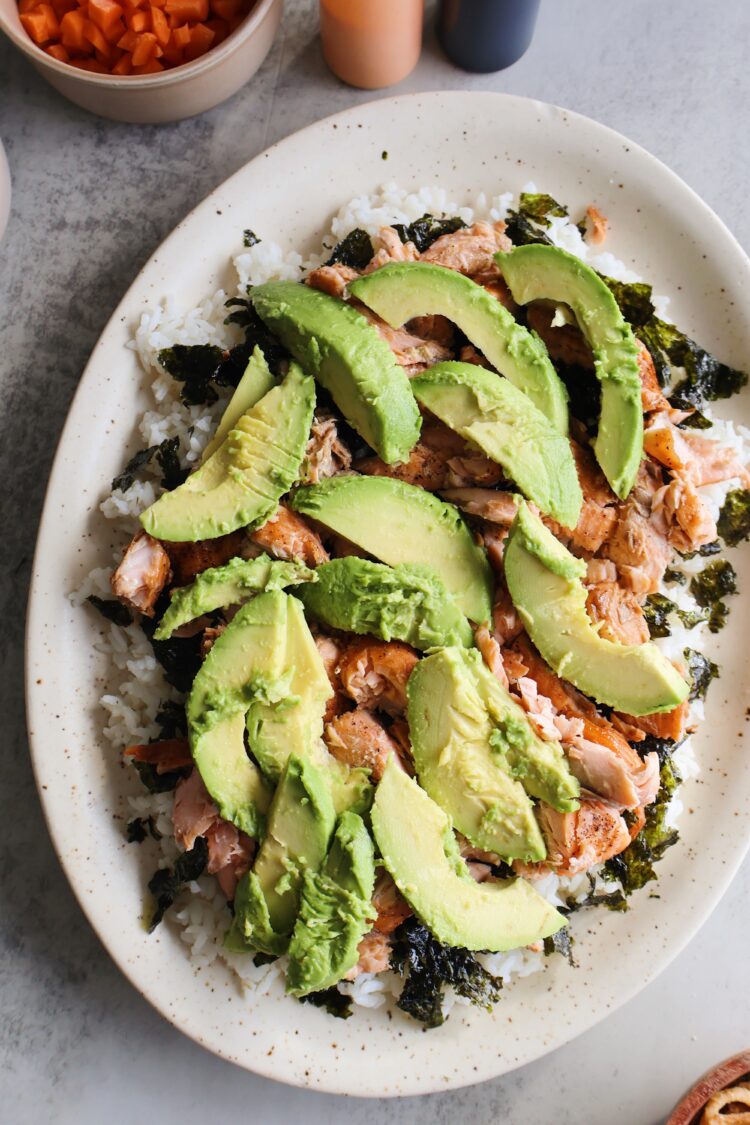 Sushi Salad (Deconstructed Sushi Platter) - Something Nutritious