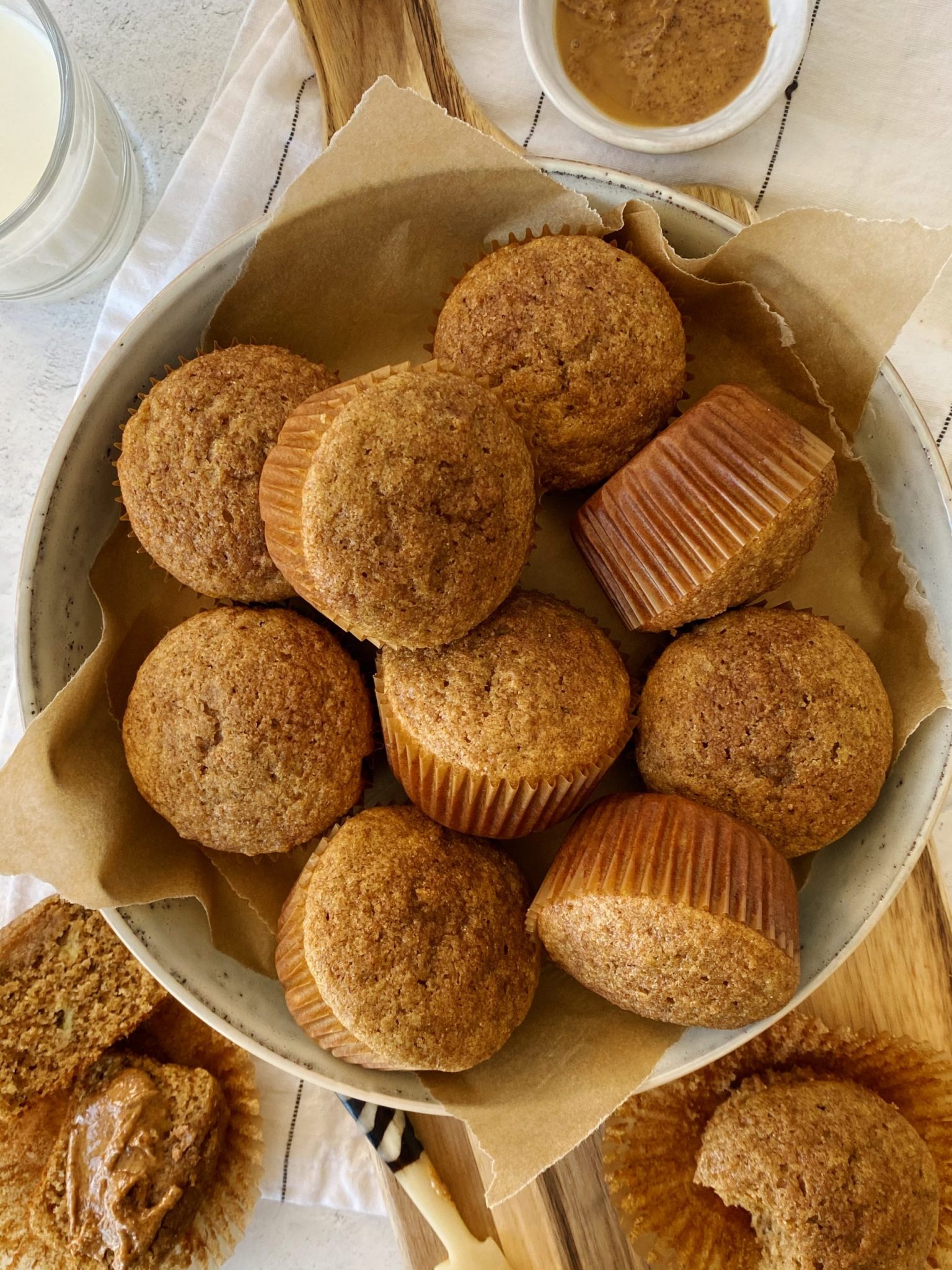 Cinnamon Banana Muffins - Something Nutritious