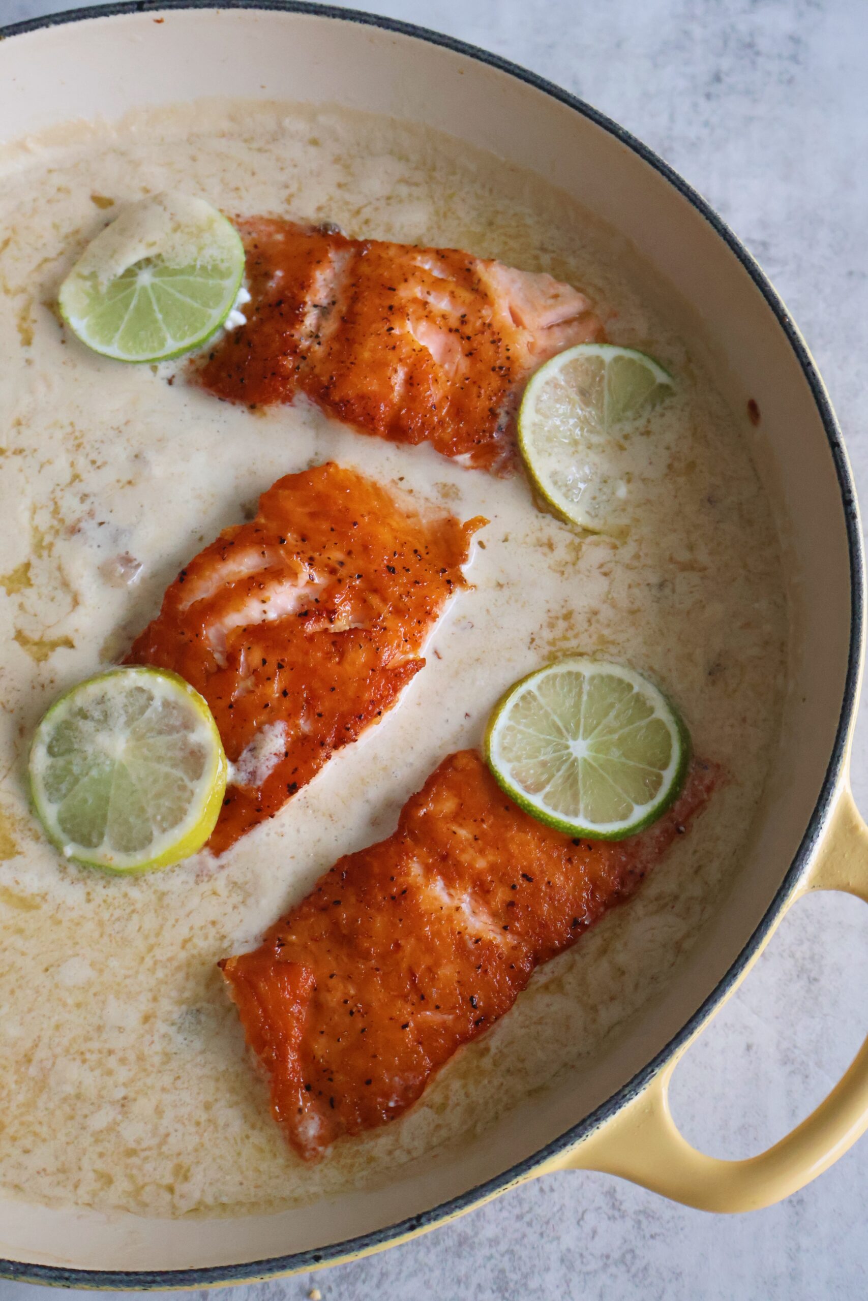 Coconut Lime Salmon - Something Nutritious