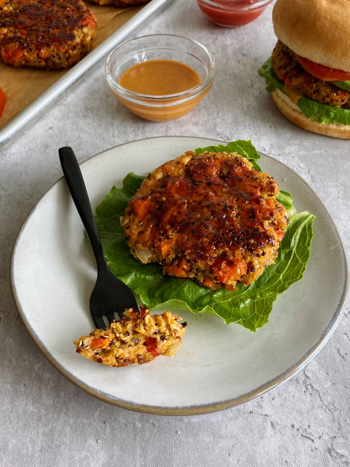 Quinoa Veggie Burgers - Something Nutritious
