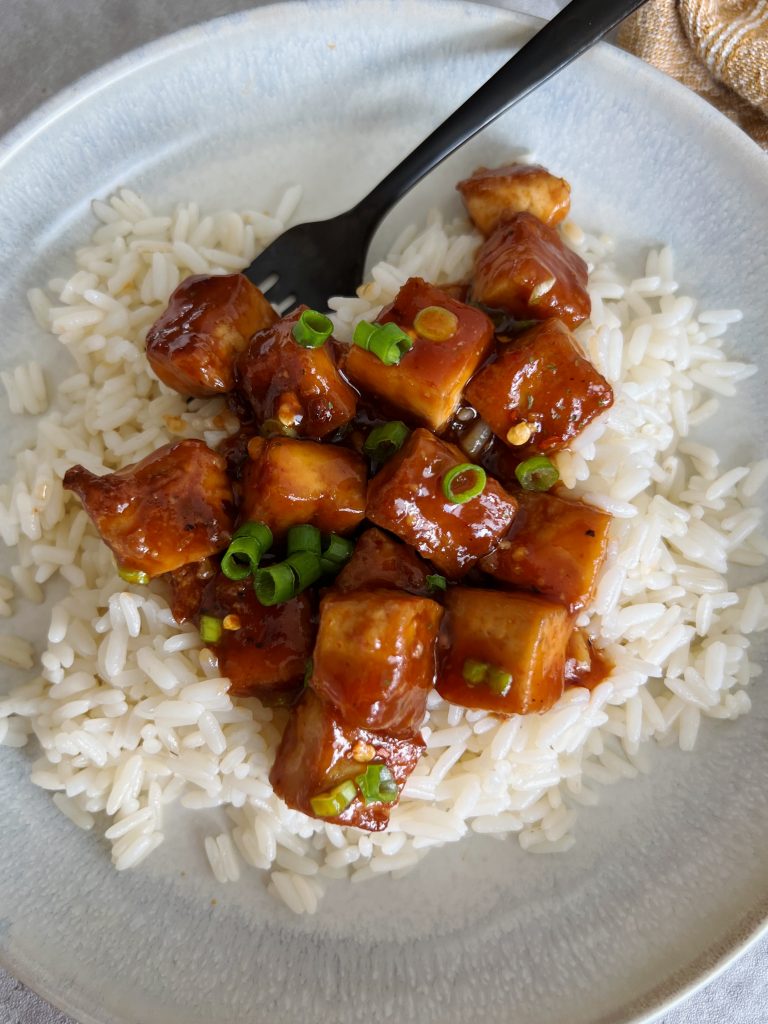 Firecracker Tofu - Something Nutritious