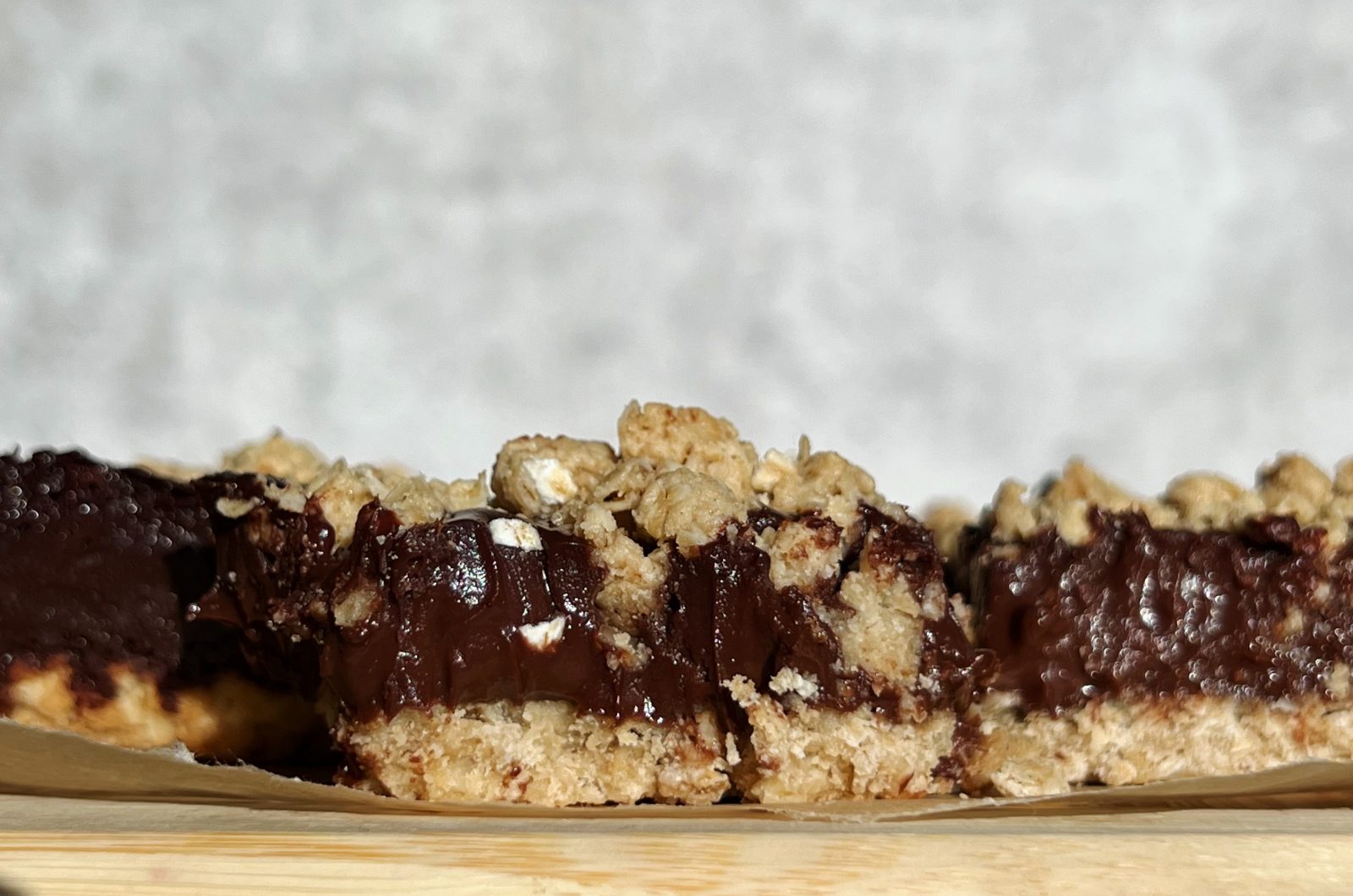 Oatmeal Fudge Bars - Something Nutritious