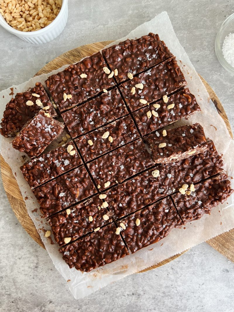 Peanut Butter Crunch Bars - Something Nutritious