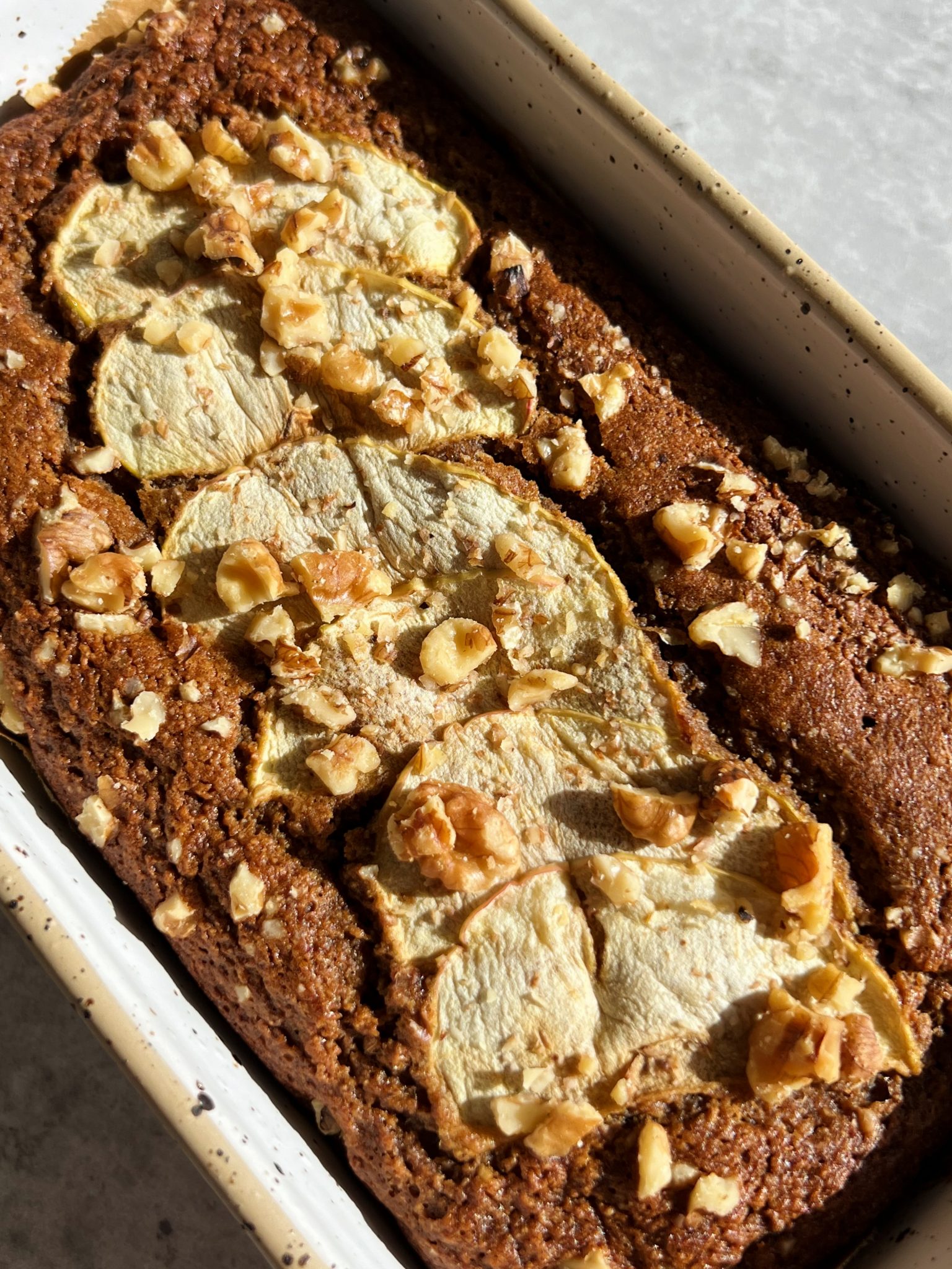 Gluten-free Apple Walnut Loaf - Something Nutritious
