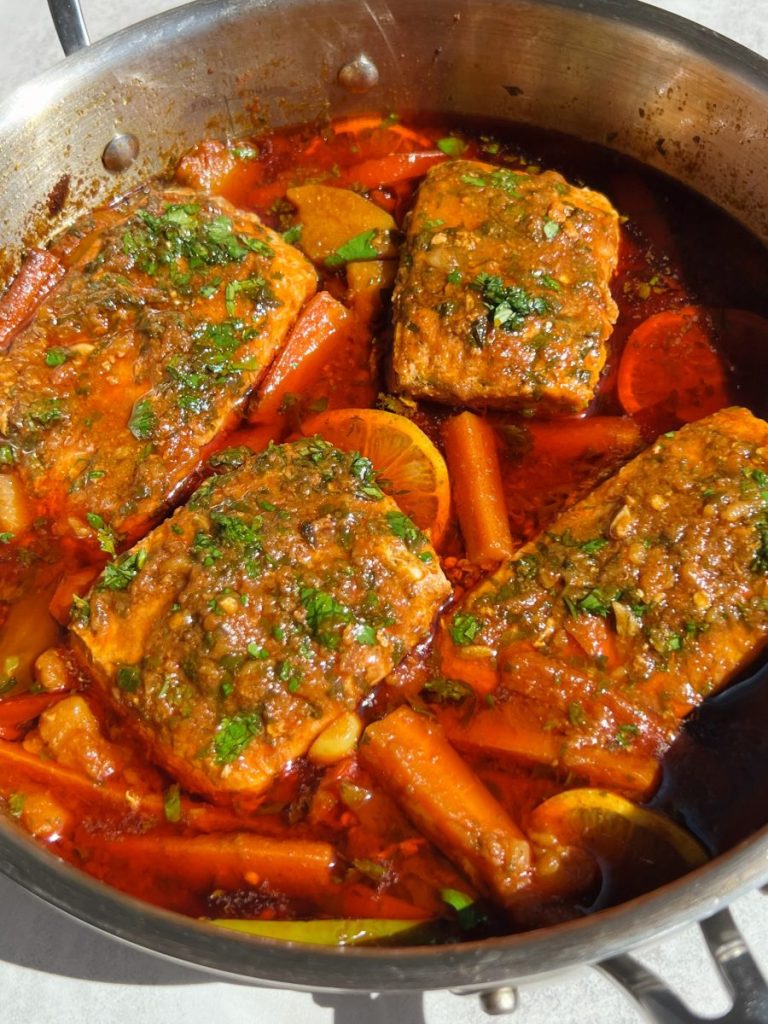 Moroccan Fish - Something Nutritious