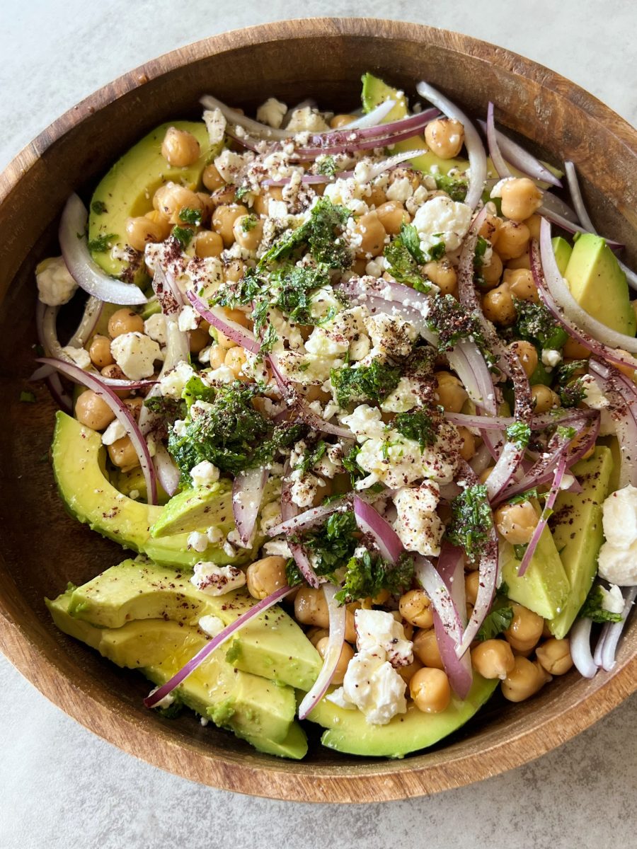 Avocado Chickpea Salad - Something Nutritious