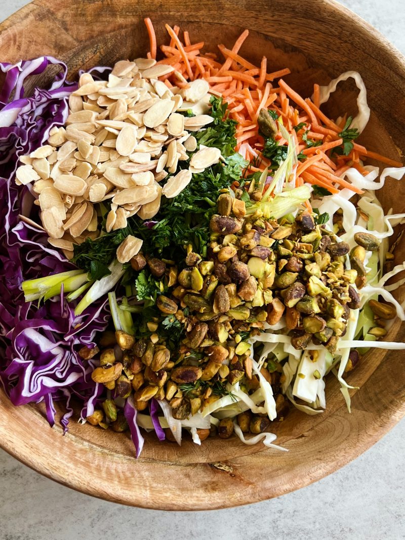 Crunchy Cabbage Salad - Something Nutritious