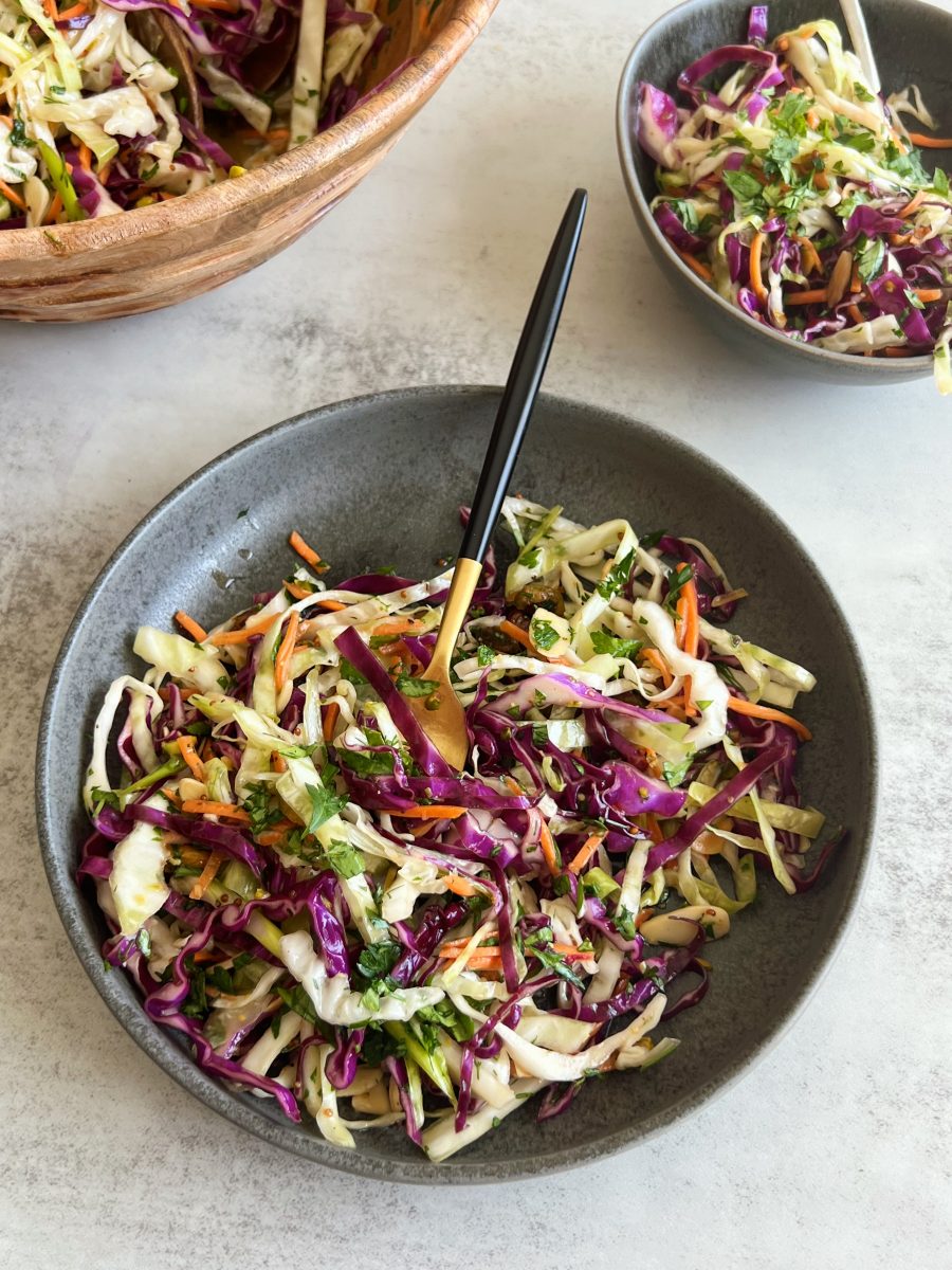 Crunchy Cabbage Salad - Something Nutritious
