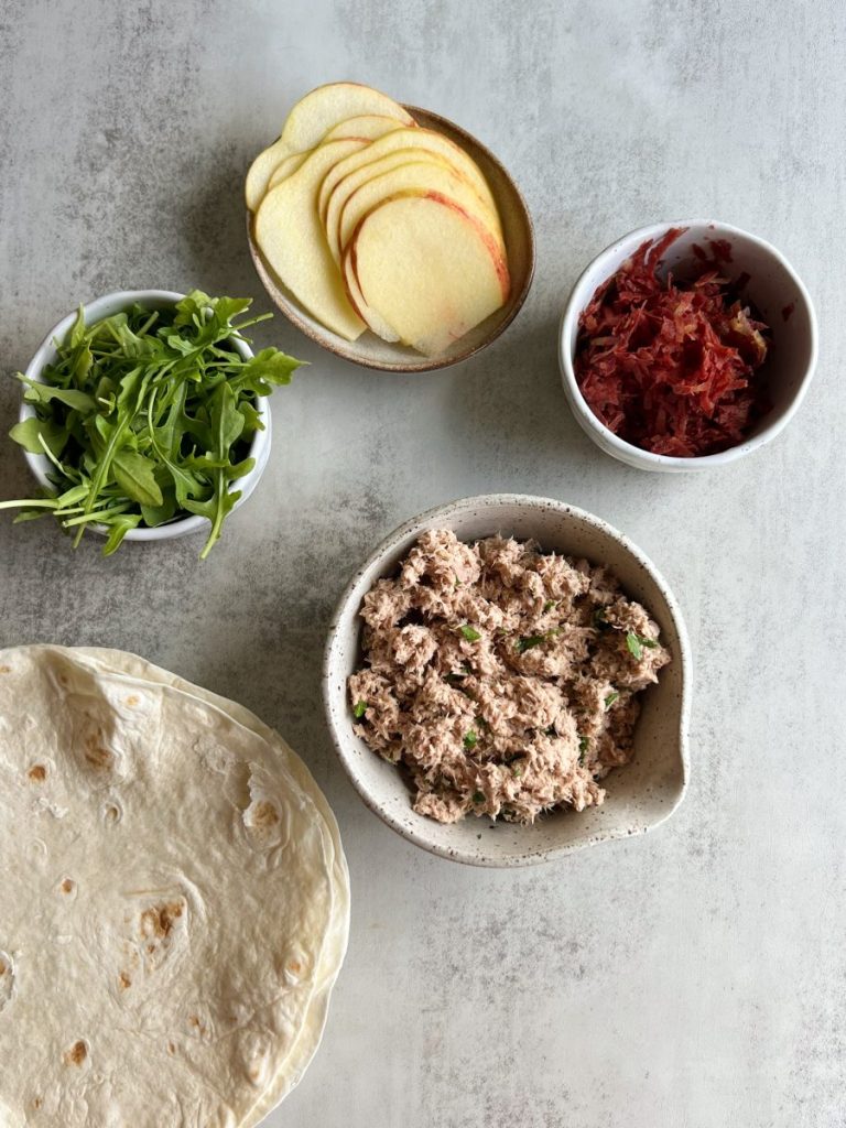 Tuna Salad Pinwheels - Something Nutritious