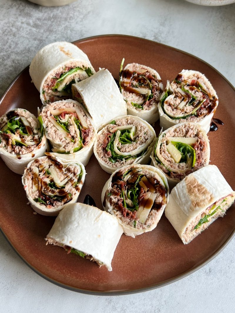 Tuna Salad Pinwheels - Something Nutritious