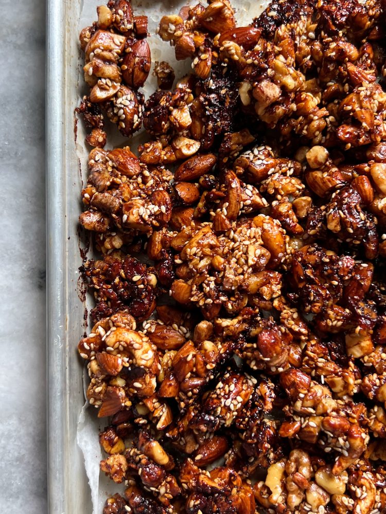 Sesame Date Grain-free Granola - Something Nutritious