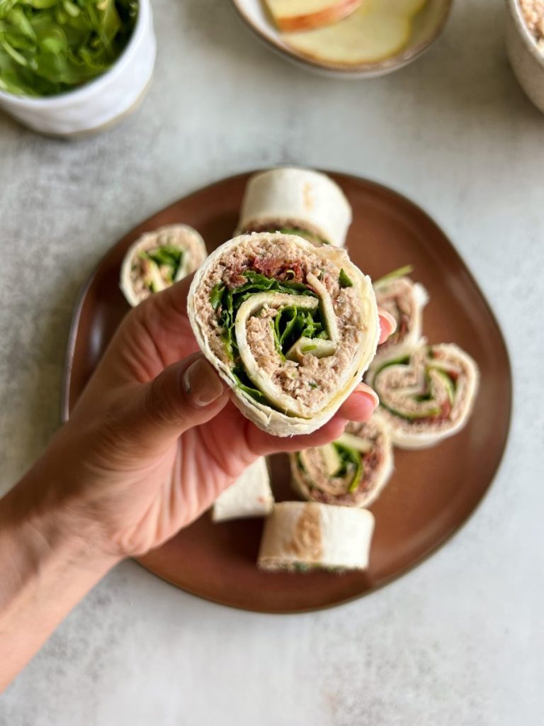 Tuna Salad Pinwheels - Something Nutritious