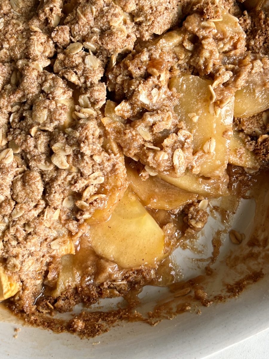 Gluten-free Apple Crisp - Something Nutritious