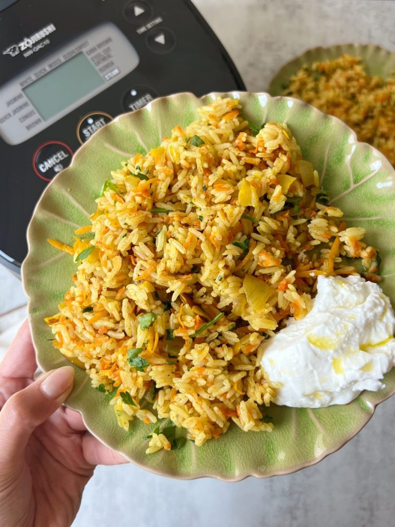 Orange Zested Rice - Something Nutritious