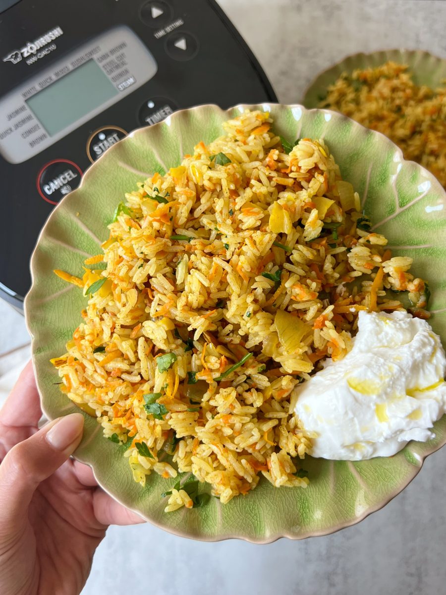 Orange Zested Rice - Something Nutritious