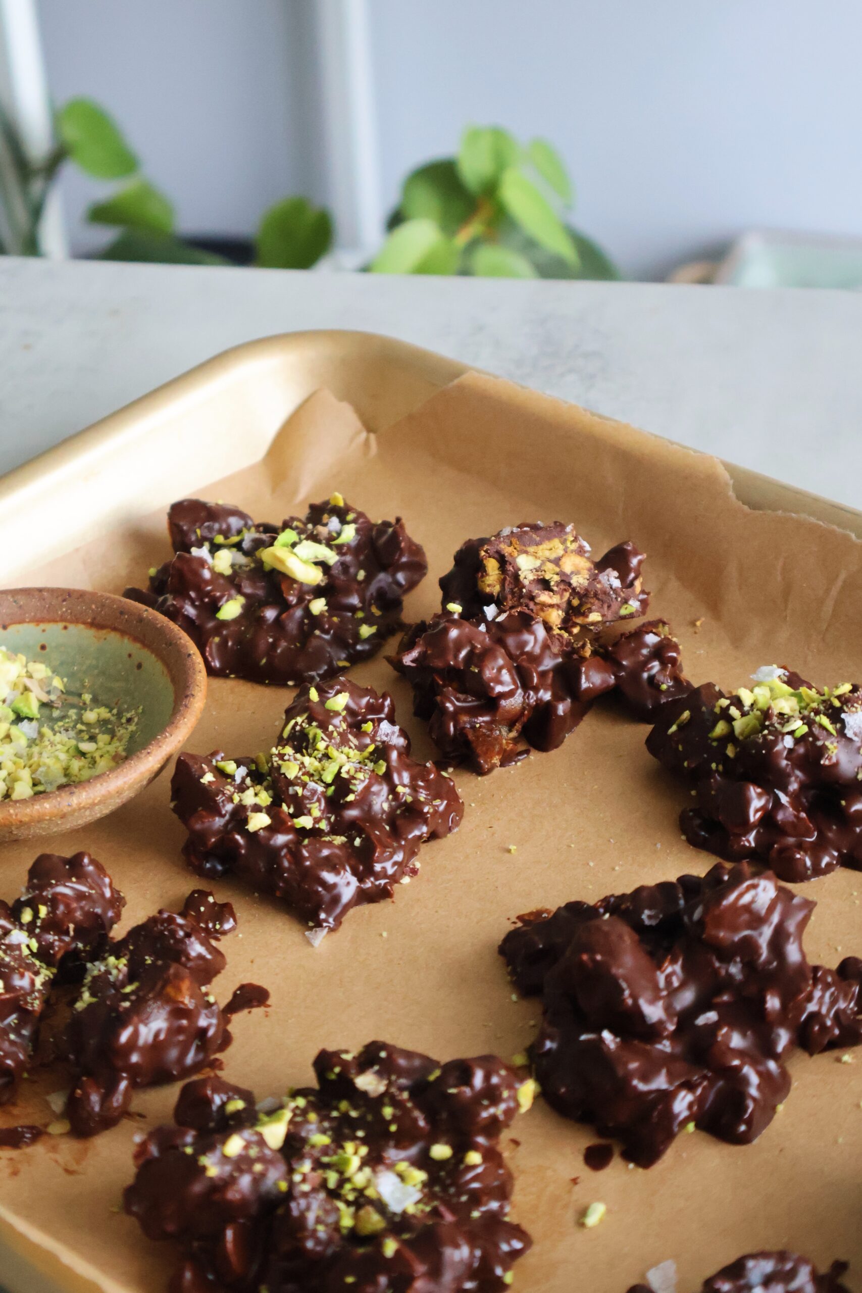 Pistachio Date Clusters - Something Nutritious