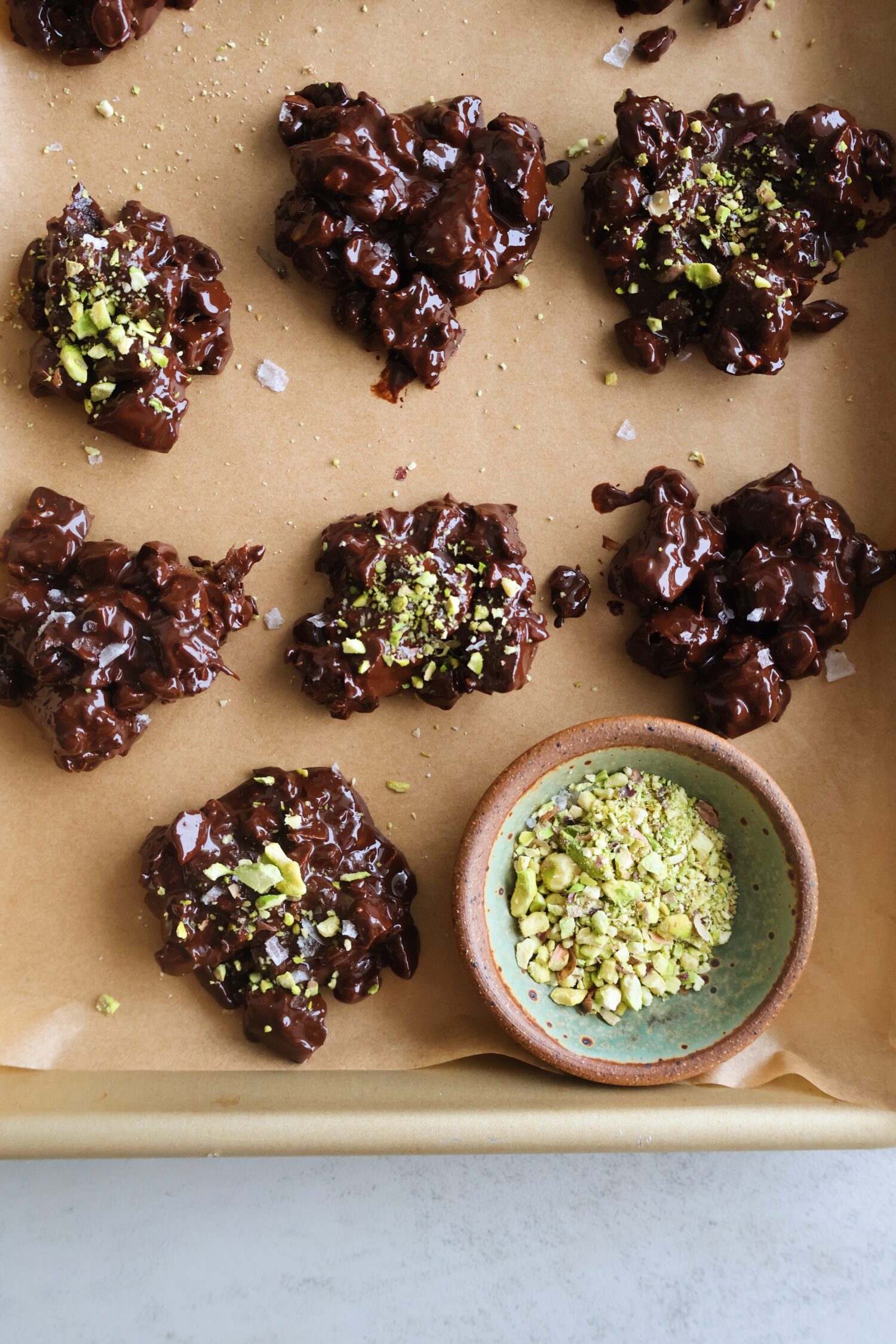Pistachio Date Clusters - Something Nutritious