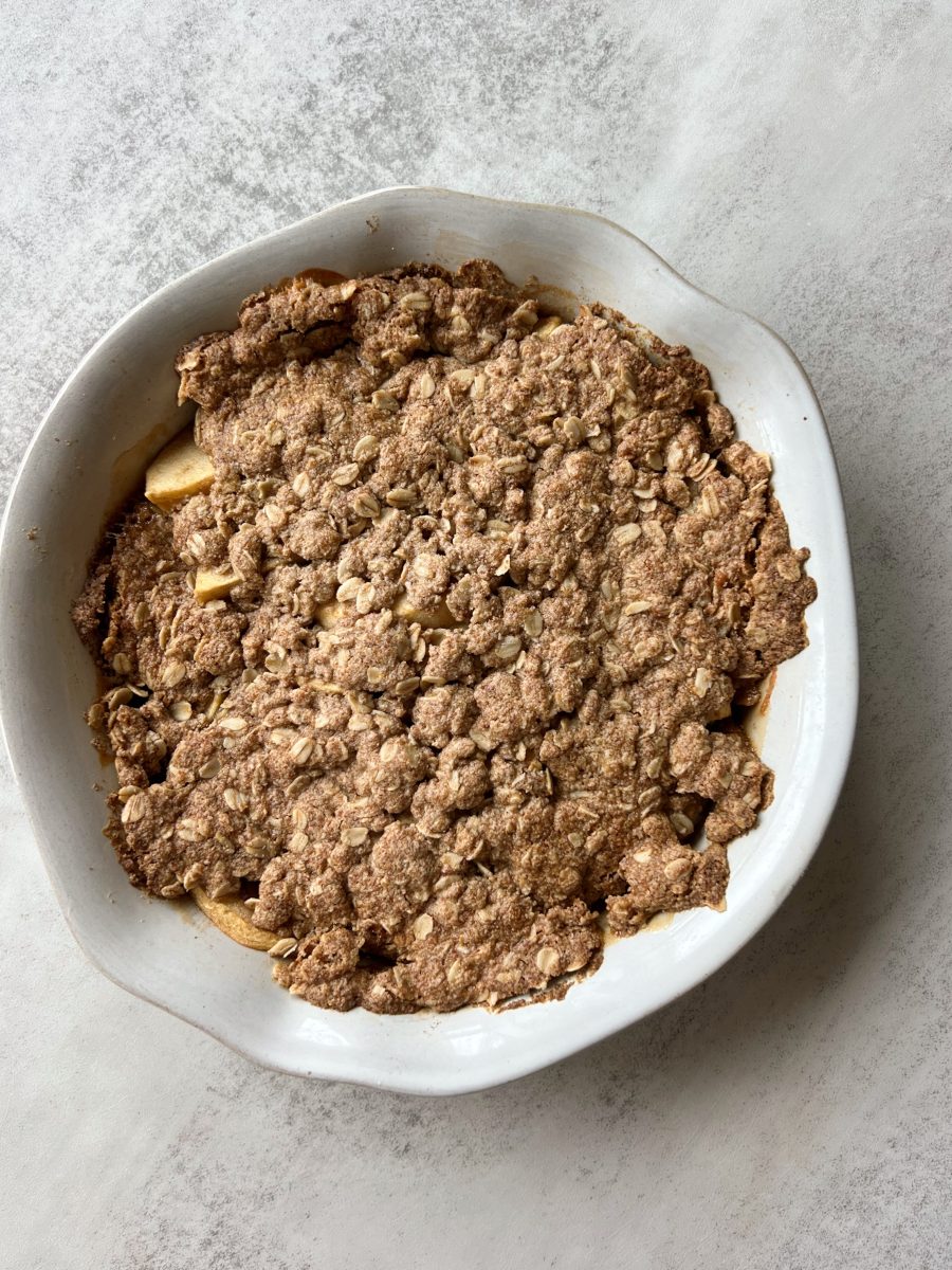 Gluten-free Apple Crisp - Something Nutritious