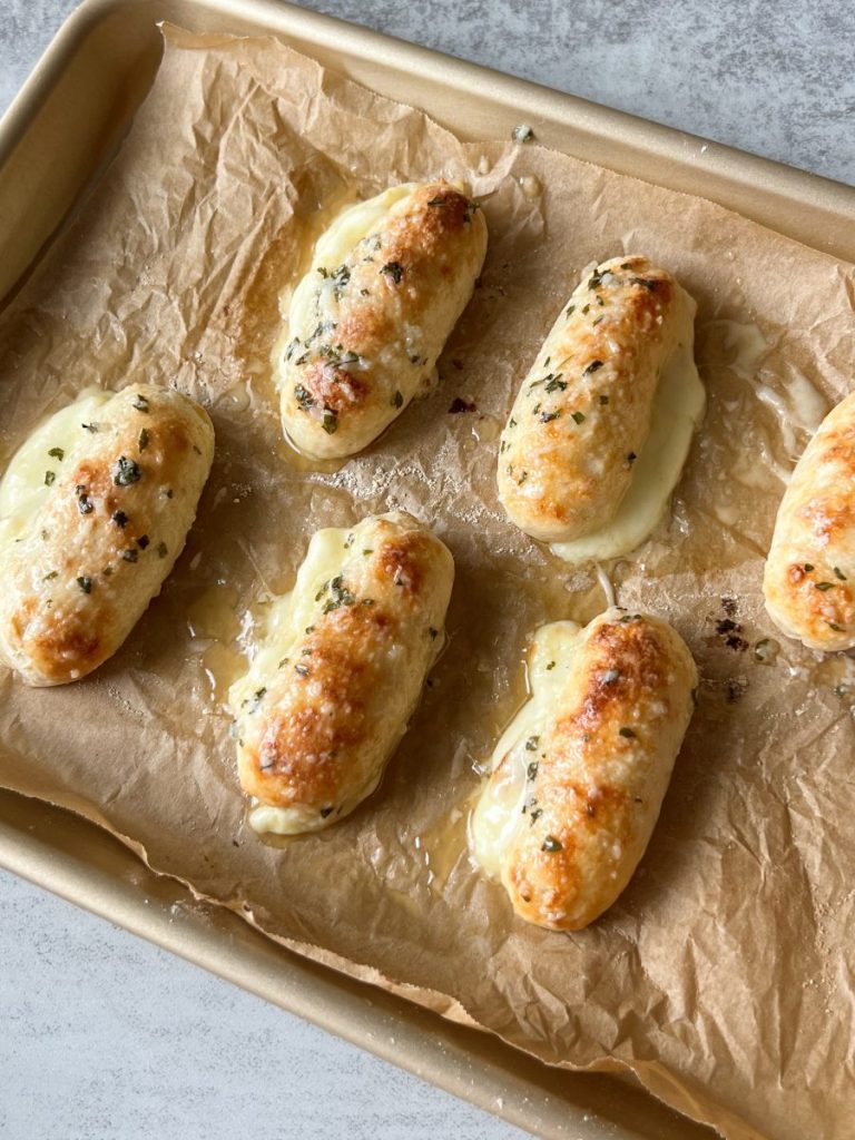 Small-batch Breadsticks with Greek Yogurt Dough - Something Nutritious