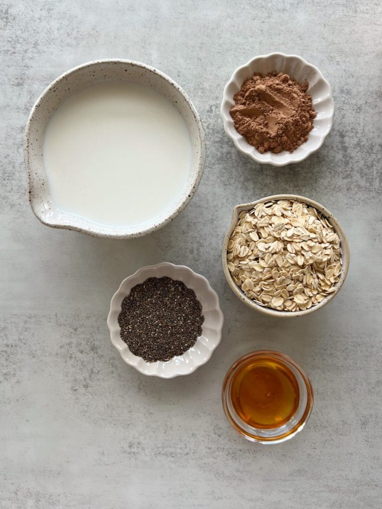 Chocolate Overnight Oats - Something Nutritious