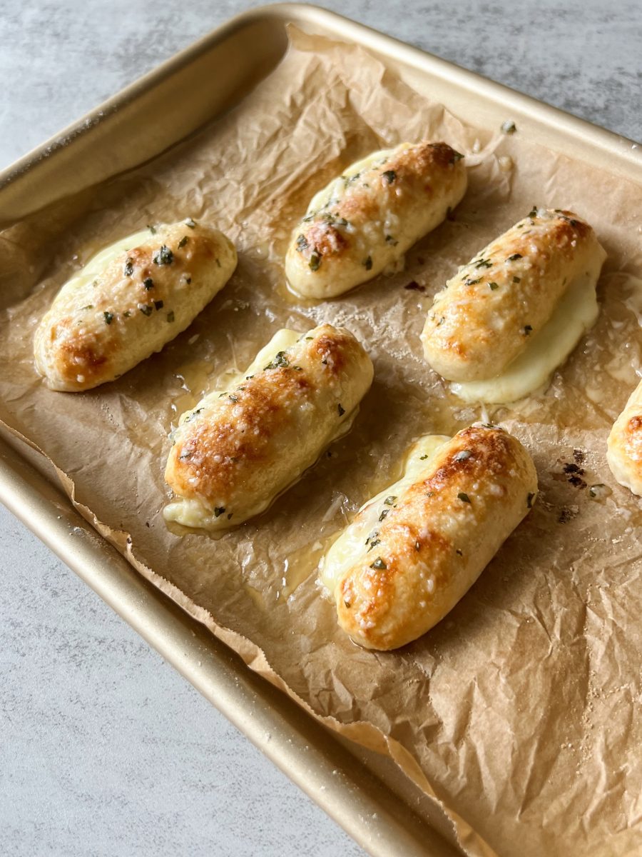 Small-batch Breadsticks with Greek Yogurt Dough - Something Nutritious
