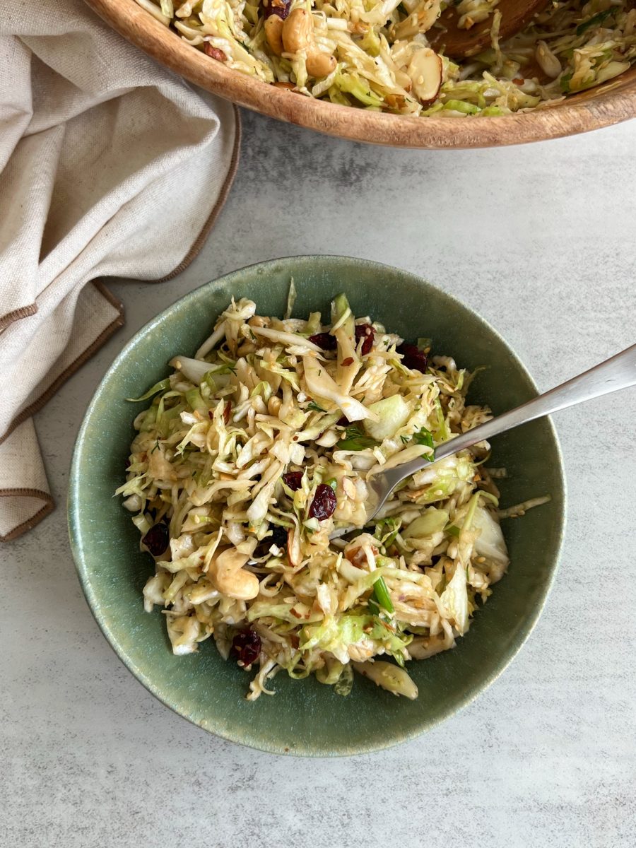 Sesame Cabbage Salad - Something Nutritious
