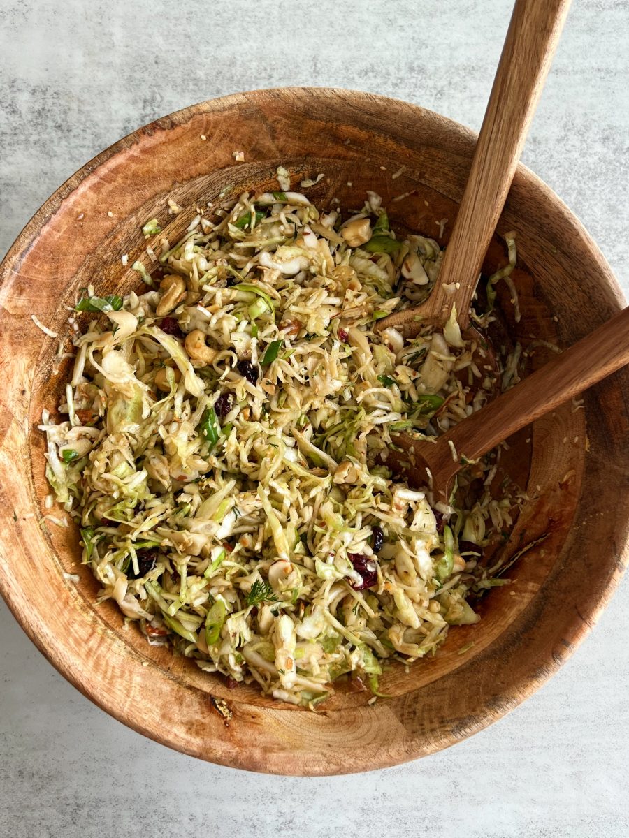 Sesame Cabbage Salad - Something Nutritious