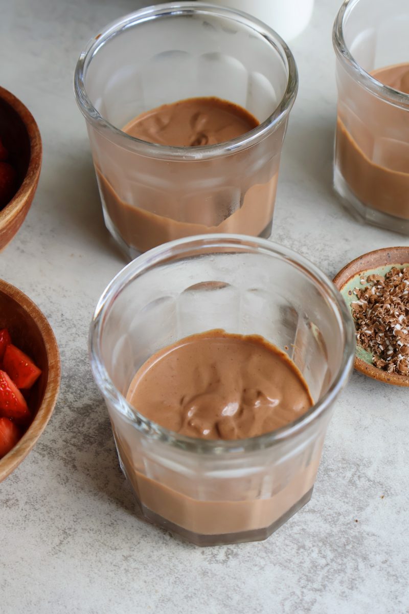Mocha Tofu Pudding - Something Nutritious
