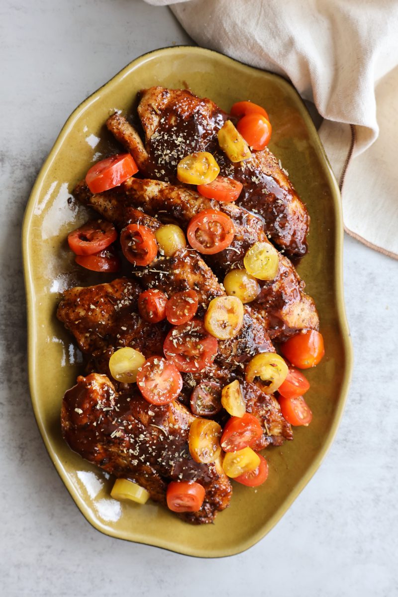 Balsamic Chicken - Something Nutritious