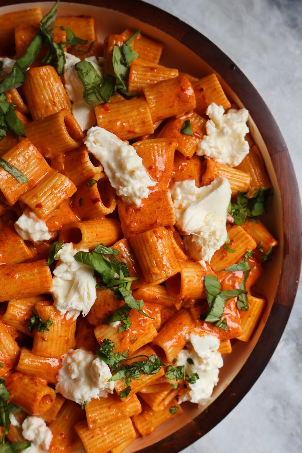 Creamy Calabrian Chili Pasta - Something Nutritious