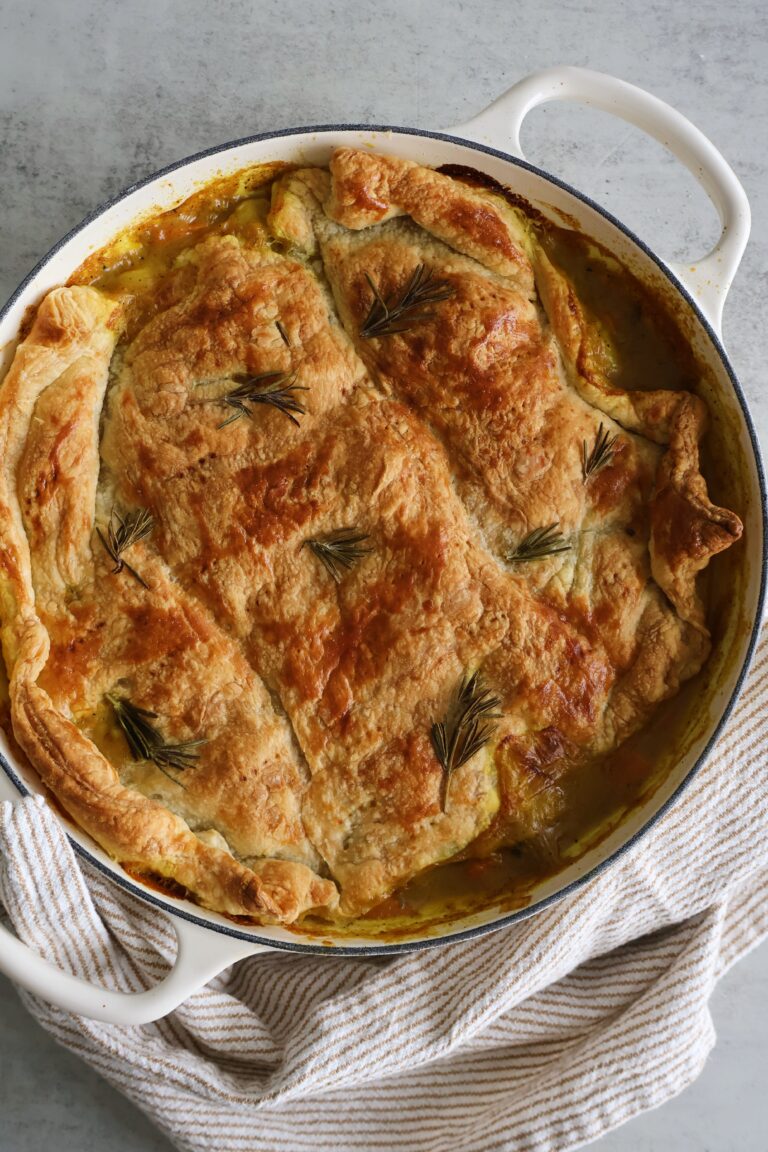 Fall Harvest Pot Pie - Something Nutritious