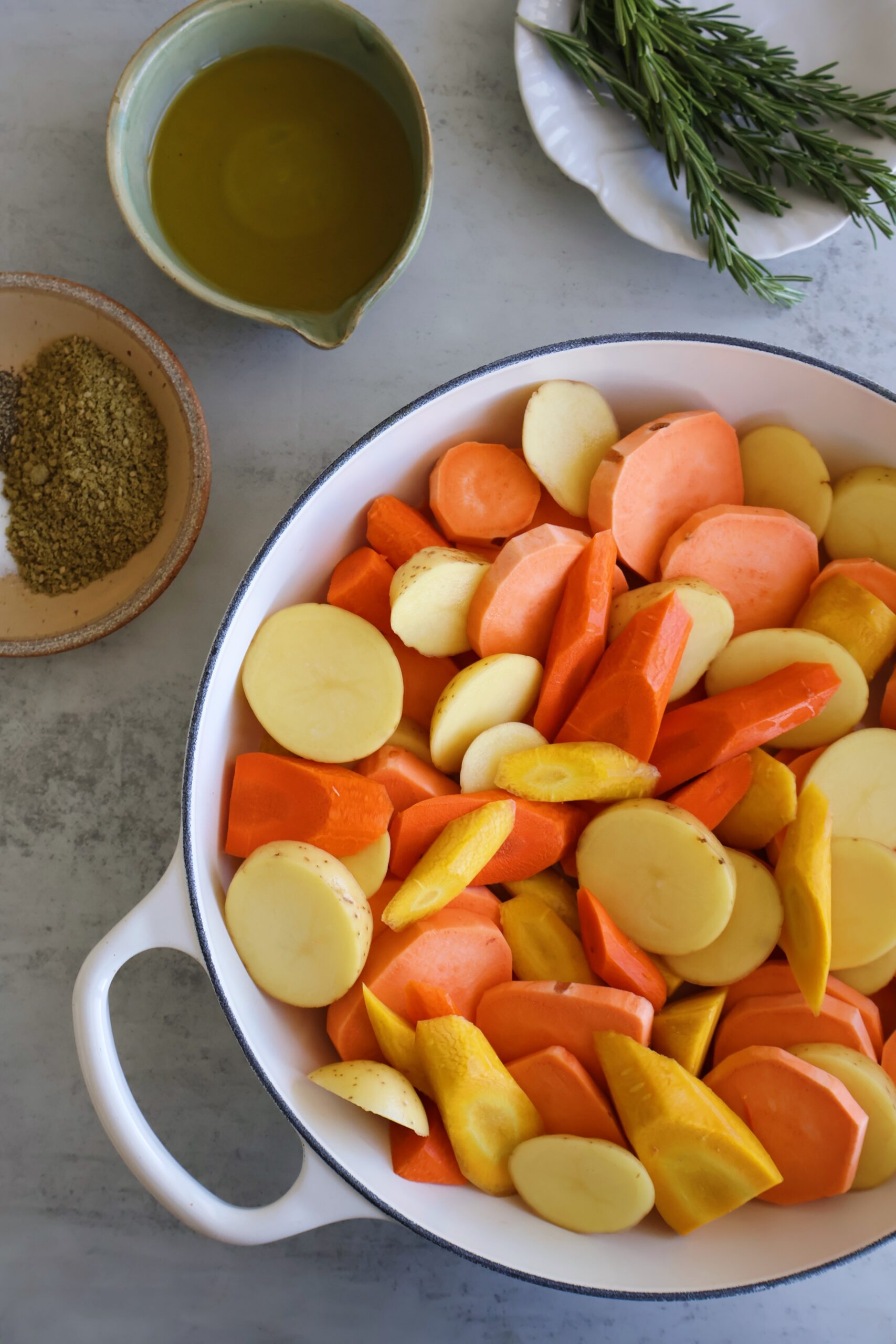 Za’atar Roasted Vegetables - Something Nutritious