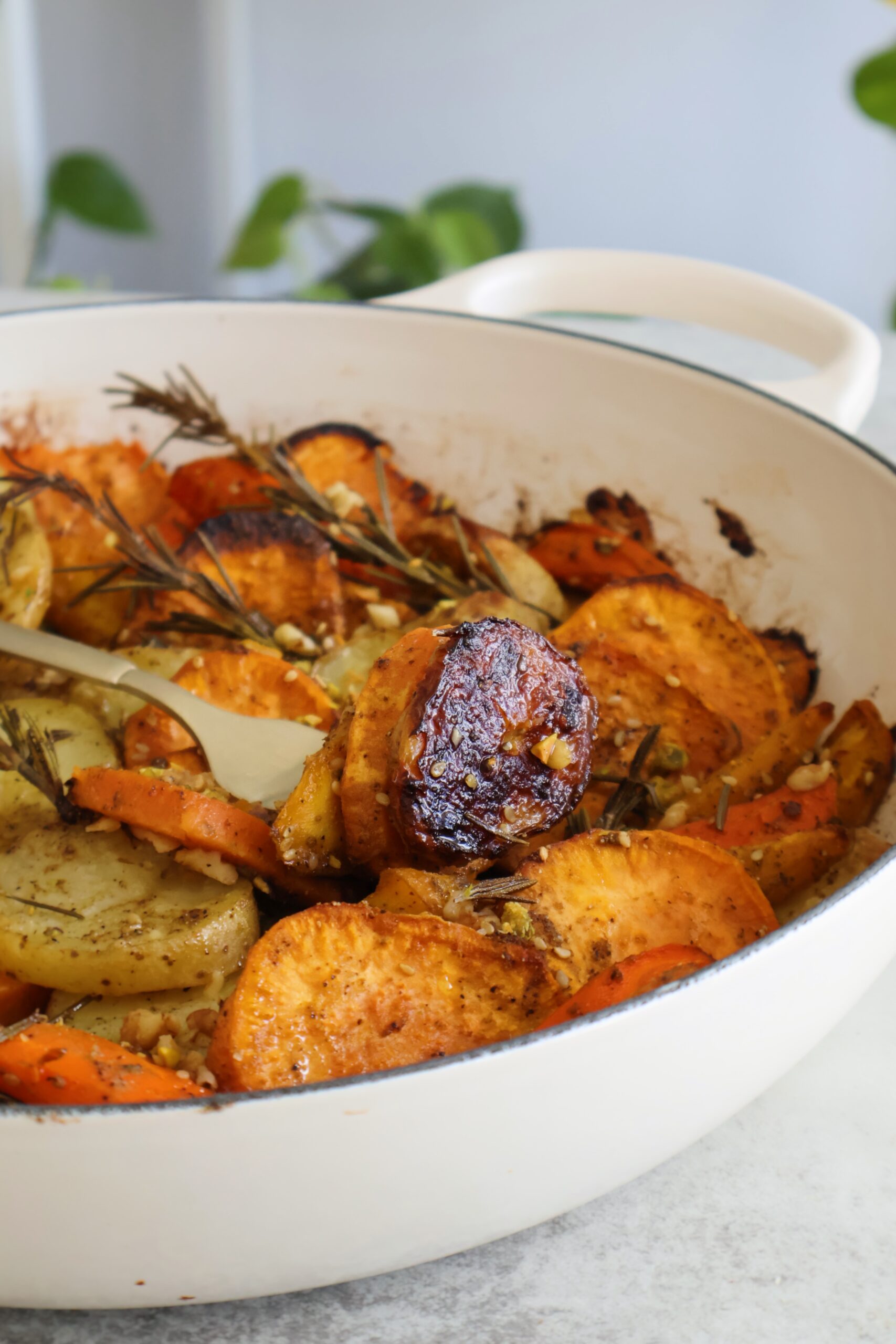 Za’atar Roasted Vegetables - Something Nutritious