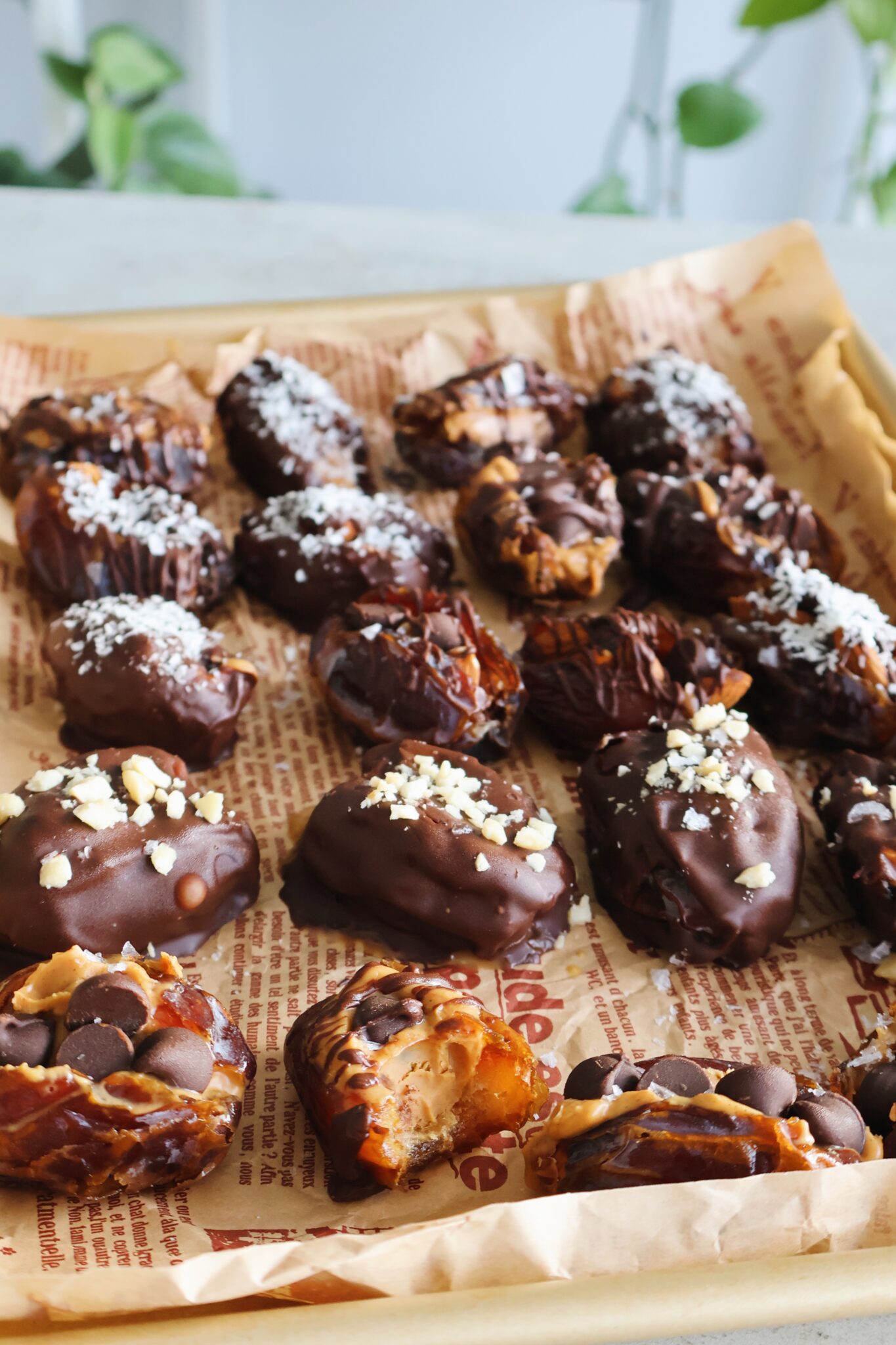 Stuffed Dates with Nuts and Nut Butter - Something Nutritious