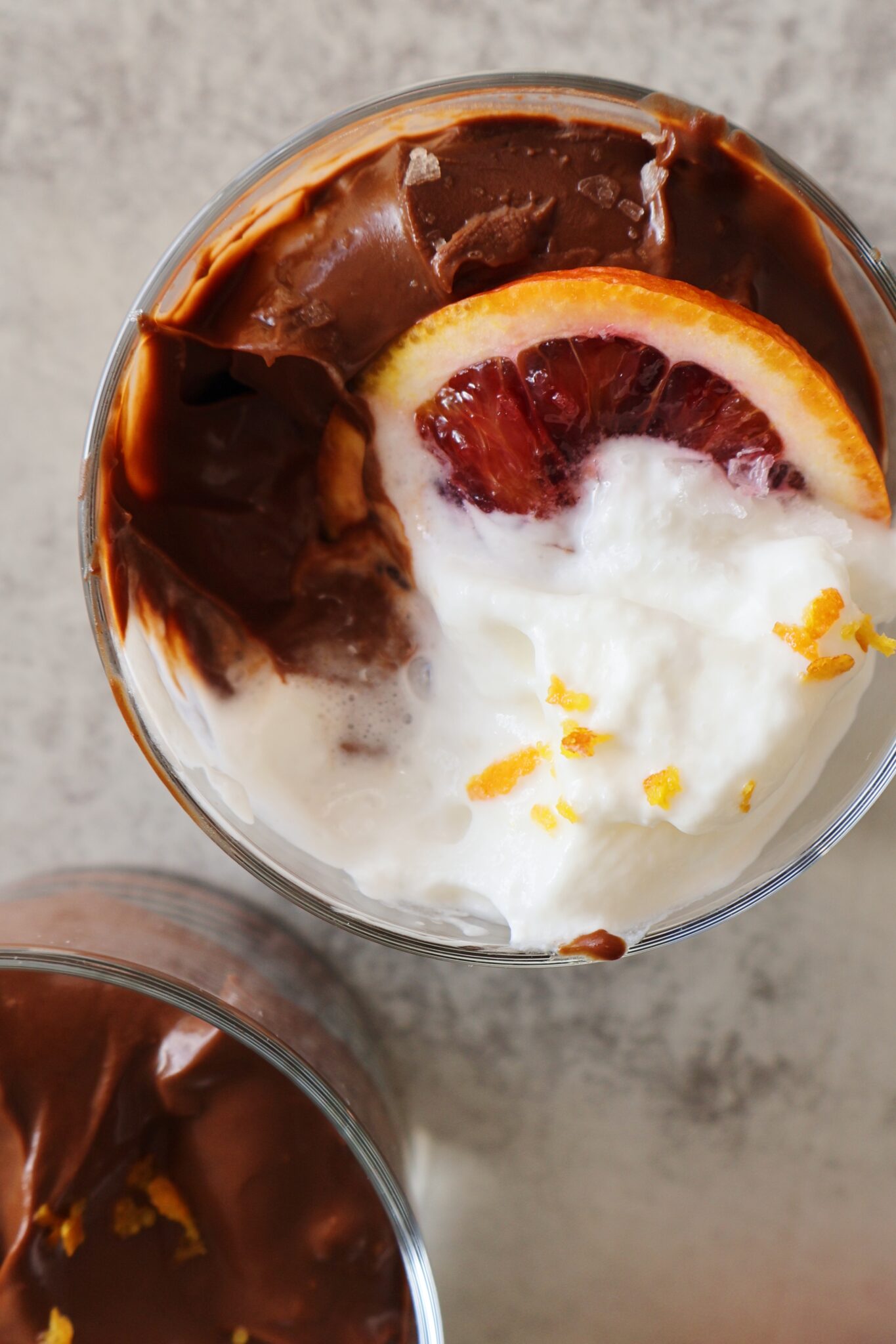 Blood Orange Chocolate Pudding - Something Nutritious